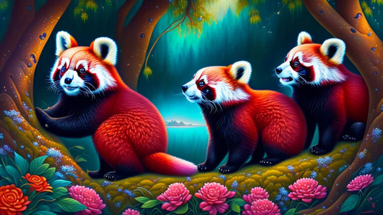 How to paint beautiful cute red pandas with AI? - AI Hobbyist