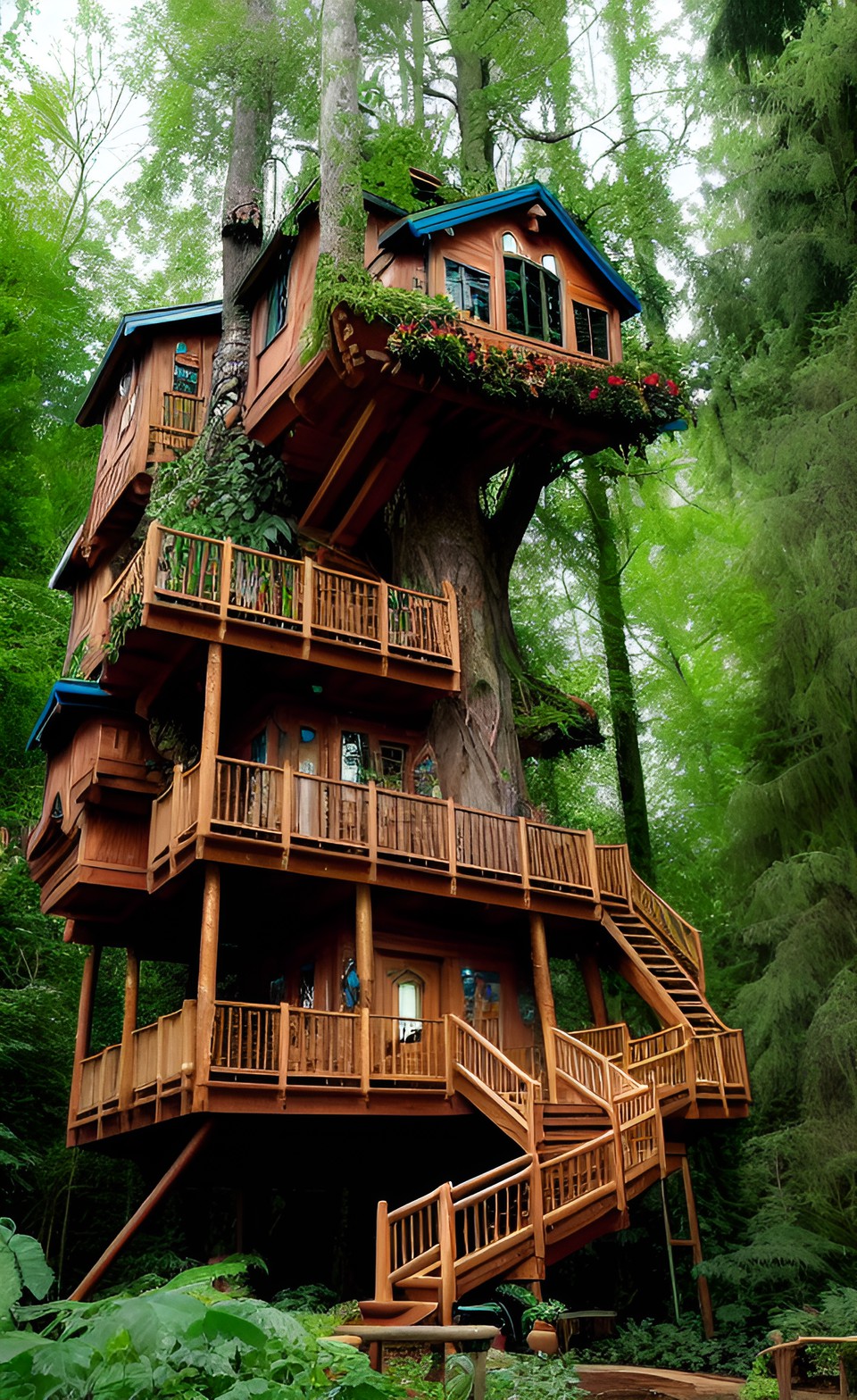 How to create amazing images of beautiful treehouses using AI? - AI ...
