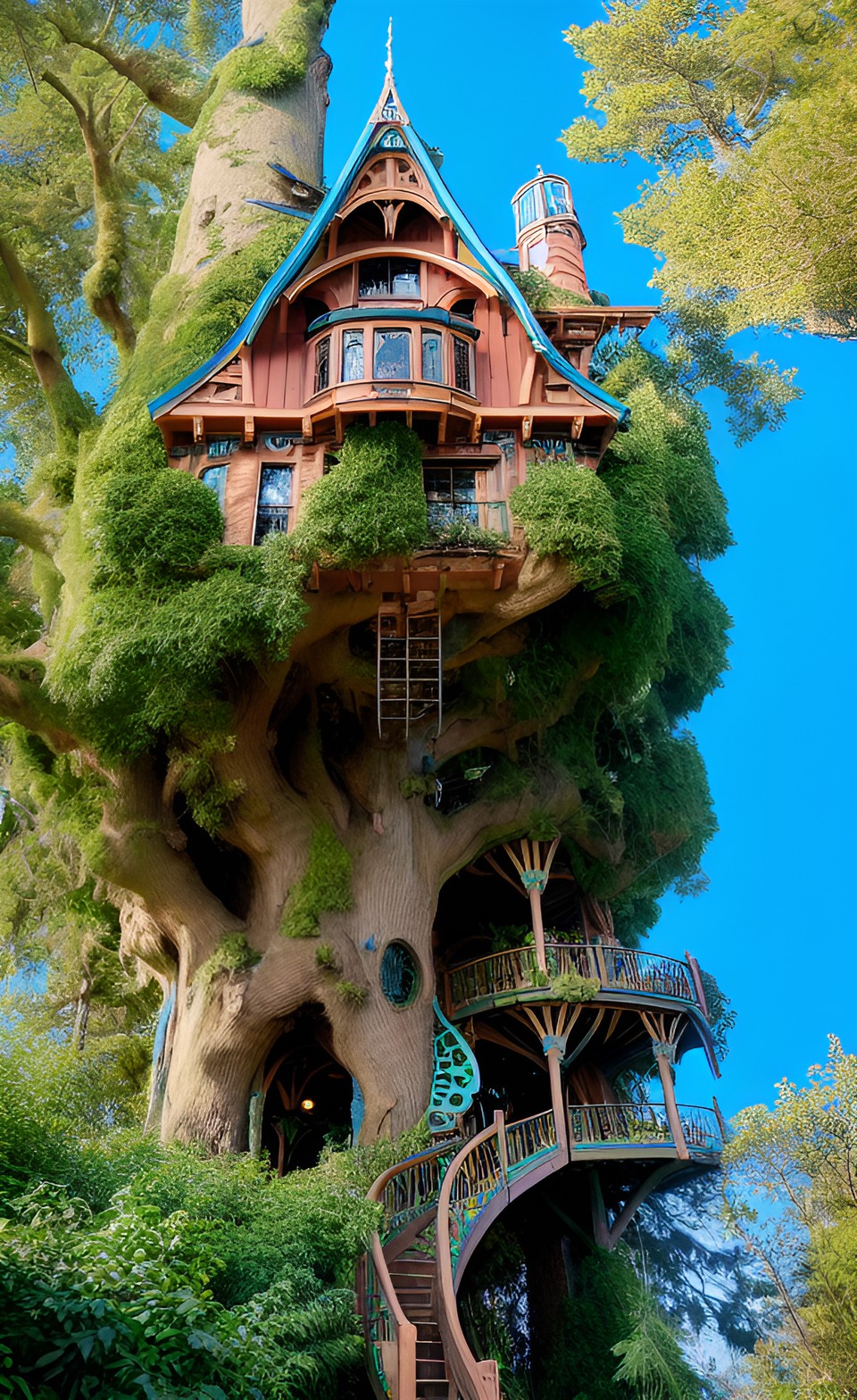 How to create amazing images of beautiful treehouses using AI? - AI ...