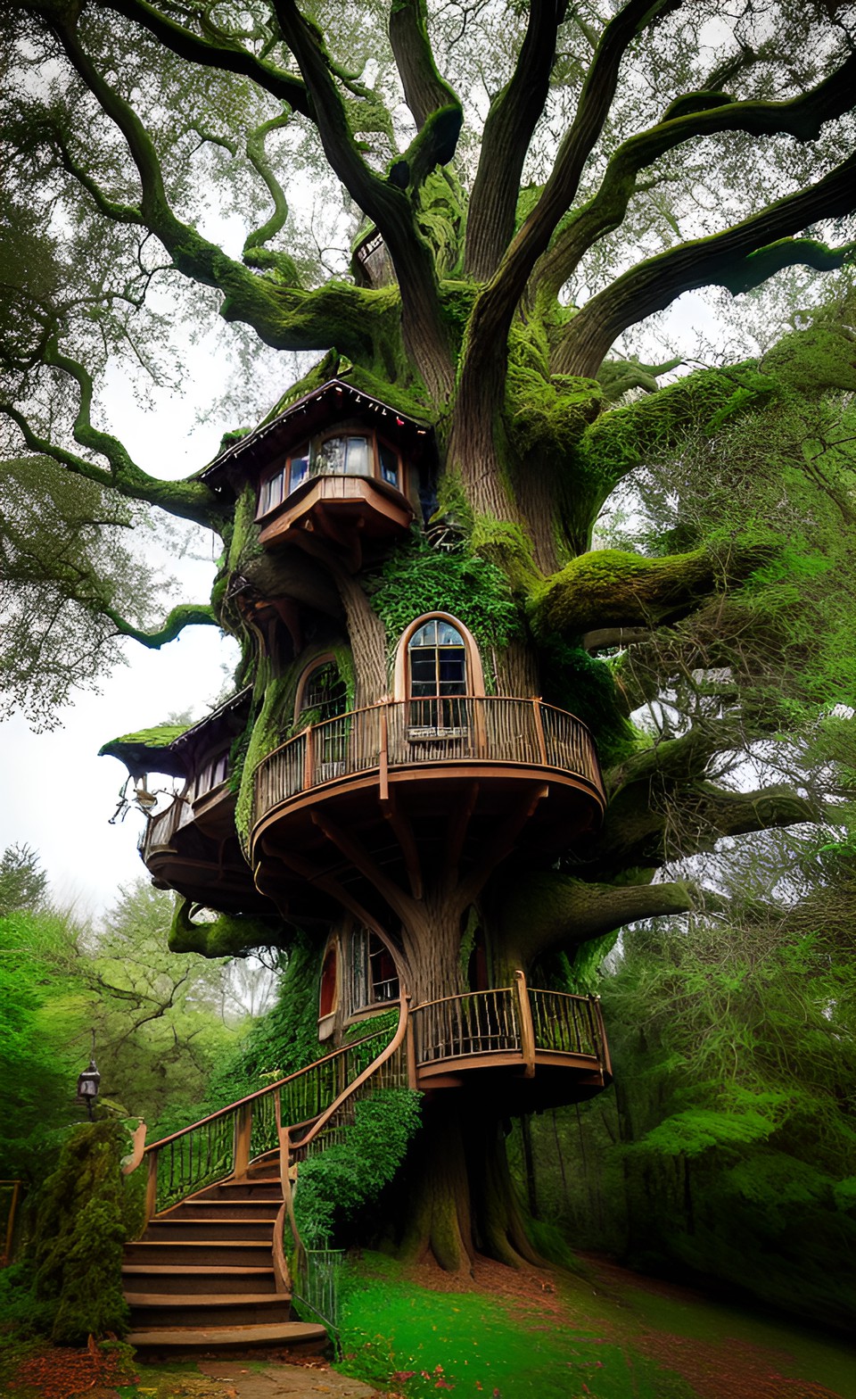 How to create amazing images of beautiful treehouses using AI? - AI ...